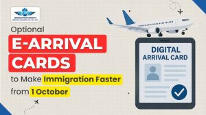 Optional E-Arrival Cards to Make Immigration Faster from 1 October